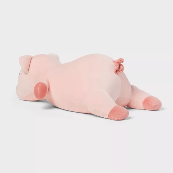 Pillowfort | Toys | Rare Target Pink Pig Weighted Pillowfort Plush ...